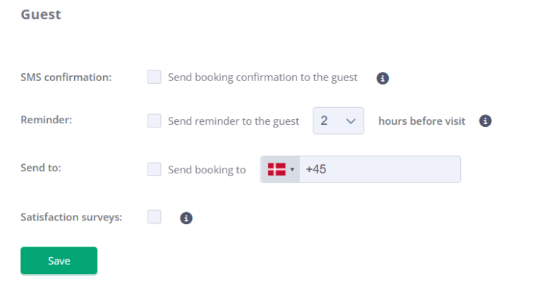 Setting up SMS notifications – easyTable Support & Knowledge Base